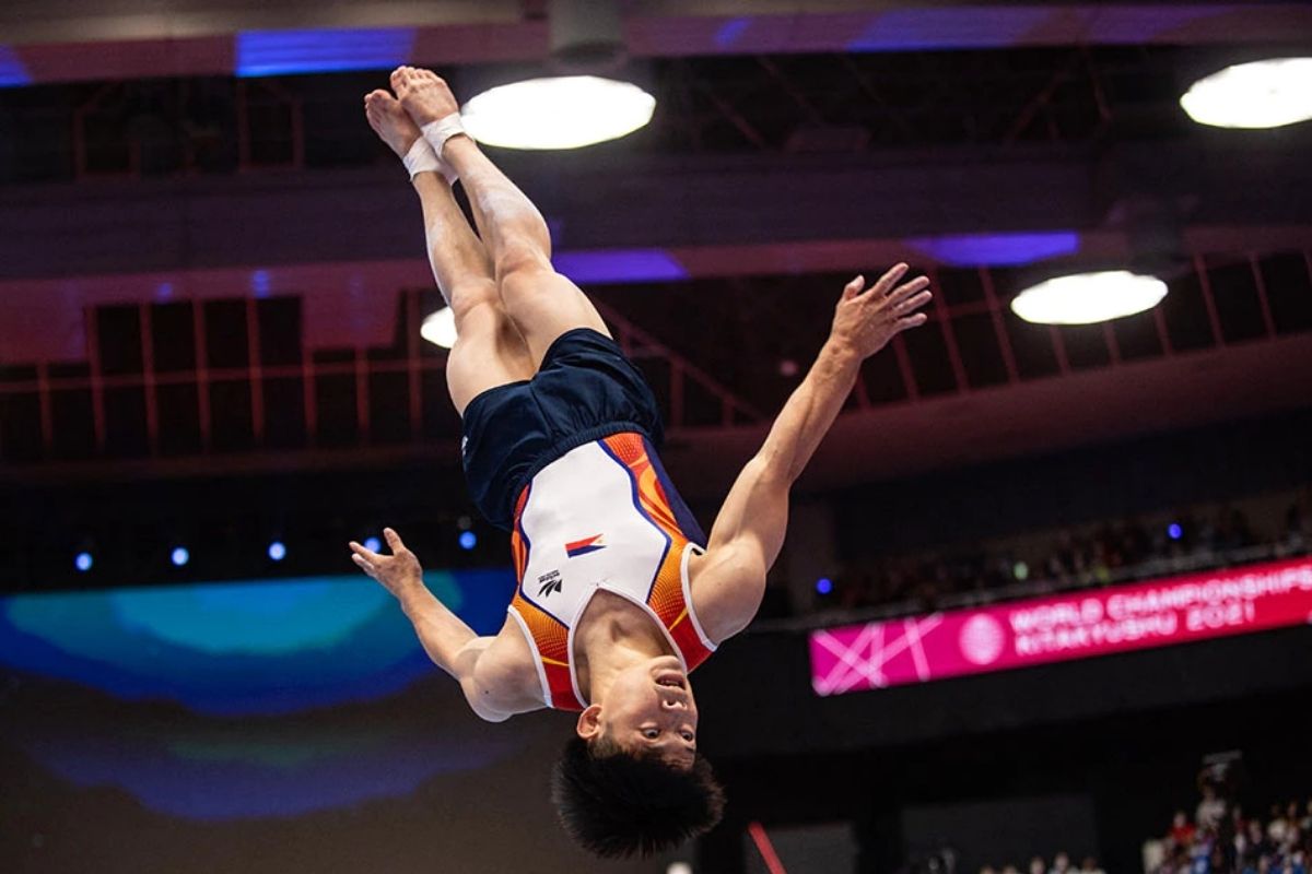 CARLOS YULO STUMBLES IN FLOOR EXERCISE FINALS; LANDS 5TH IN WORLD ...