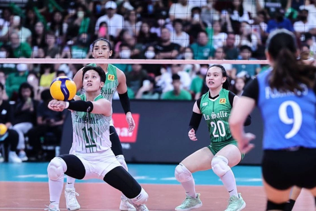 UAAP WOMEN'S VOLLEYBALL: LA SALLE IS ALMOST THERE, MOVES WITHIN A WIN ...