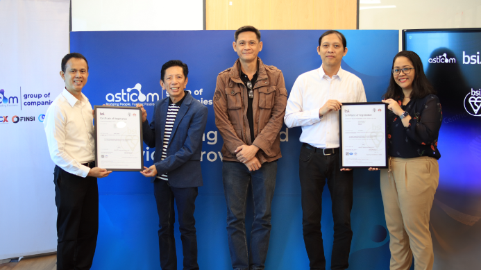 ASTICOM ACHIEVES ISO CERTIFICATIONS ON DATA SECURITY, IT SERVICE ...
