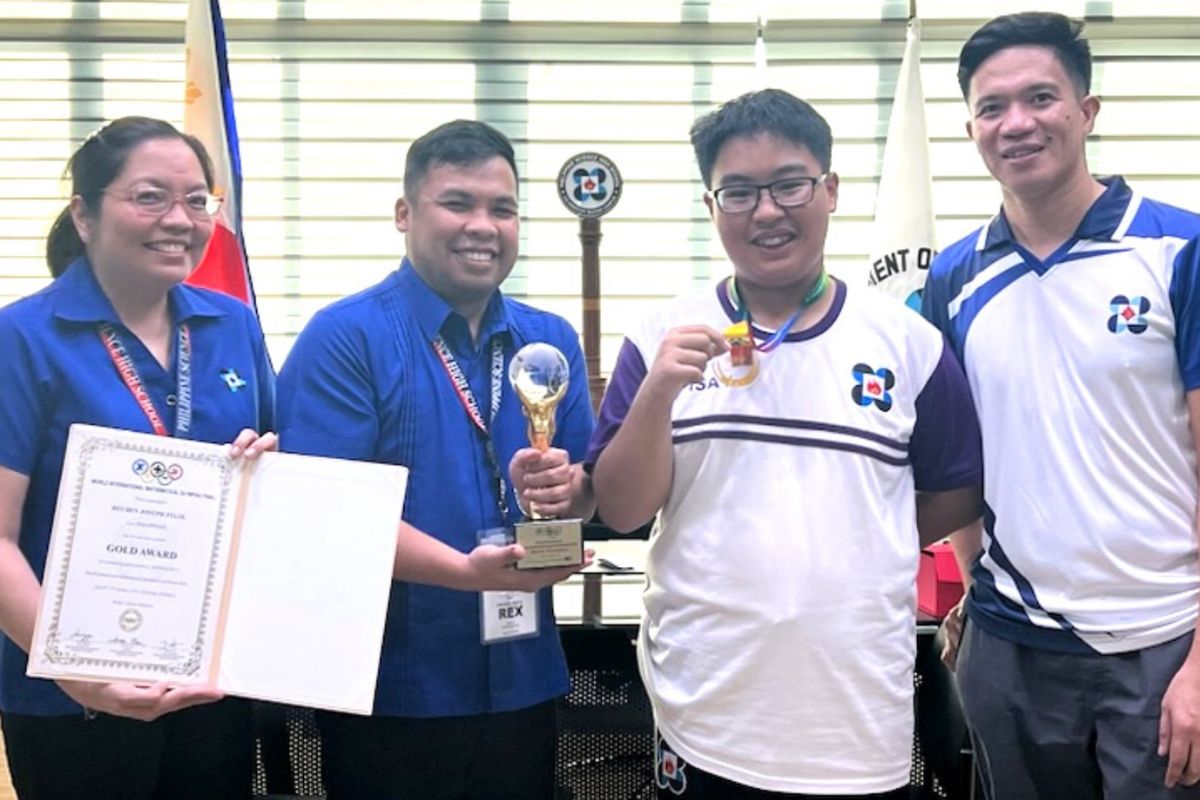 PISAY STUDENT HAILED AS WORLD CHAMPION IN INT’L MATH OLYMPIAD - The POST
