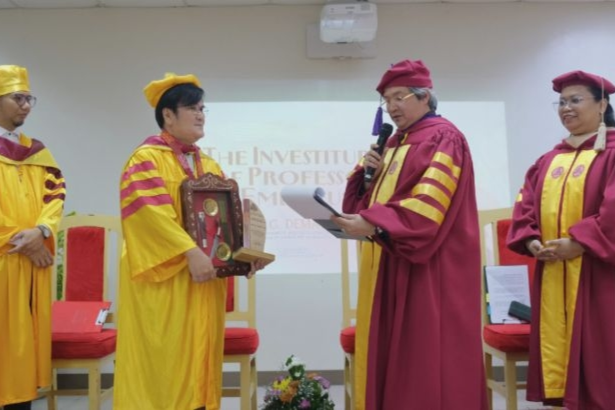 MSU-IIT CONFERS PROFESSOR EMERITUS TITLE TO DR. DEMAYO - The POST