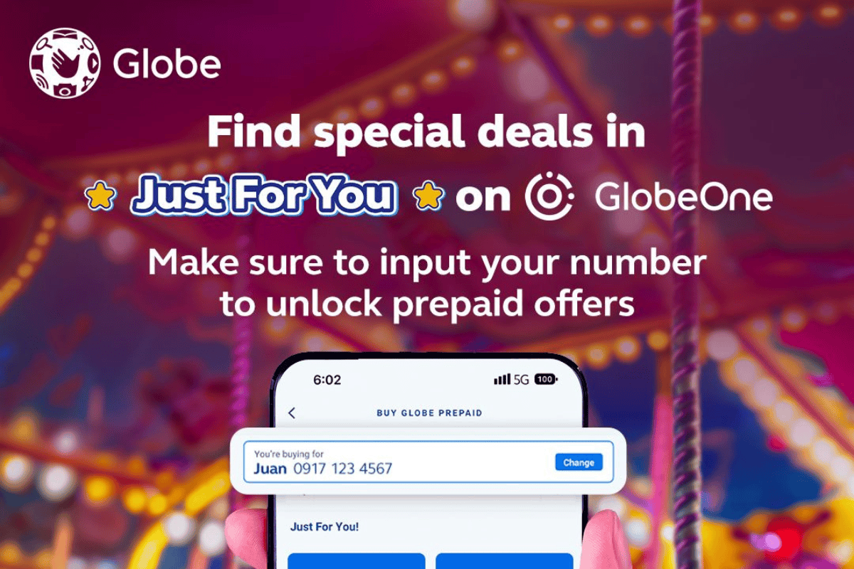 GLOBE INTRODUCES ‘JUST FOR YOU’ A HYPER-PERSONALIZED EVERYDAY ...