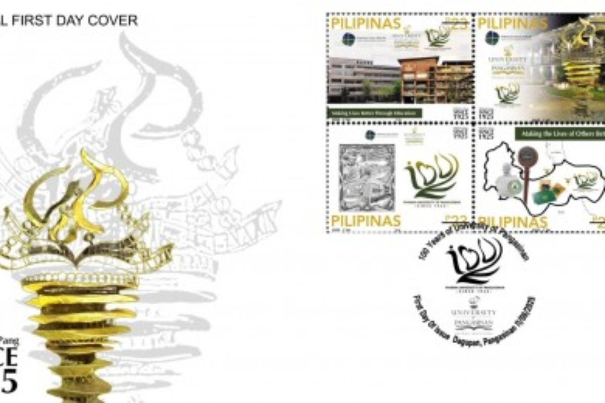 PHLPOST ISSUES SPECIAL STAMPS FOR UNIVERSITY OF PANGASINAN CENTENNIAL ...