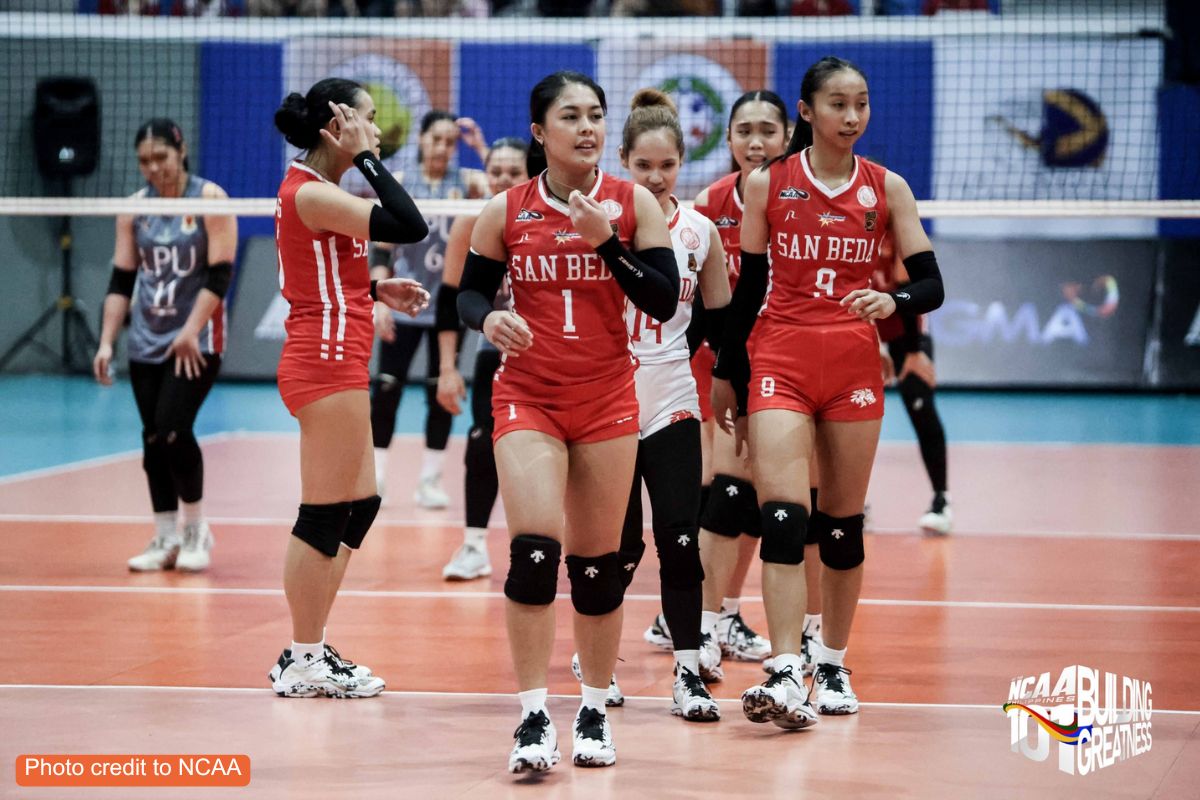 LADY RED SPIKERS, LADY STAGS TRIUMPH IN NCAA VOLLEYBALL - The POST